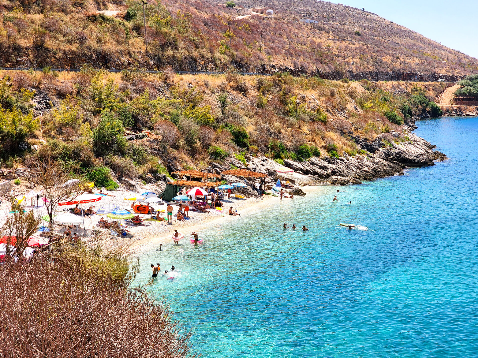 Himare - A guide to our favourite Albanian beachside town - 2 Cups of ...